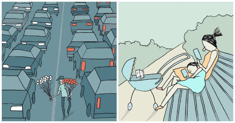 12 Illustrations From Israeli Artist Yuval Robichek That Speak Louder ...